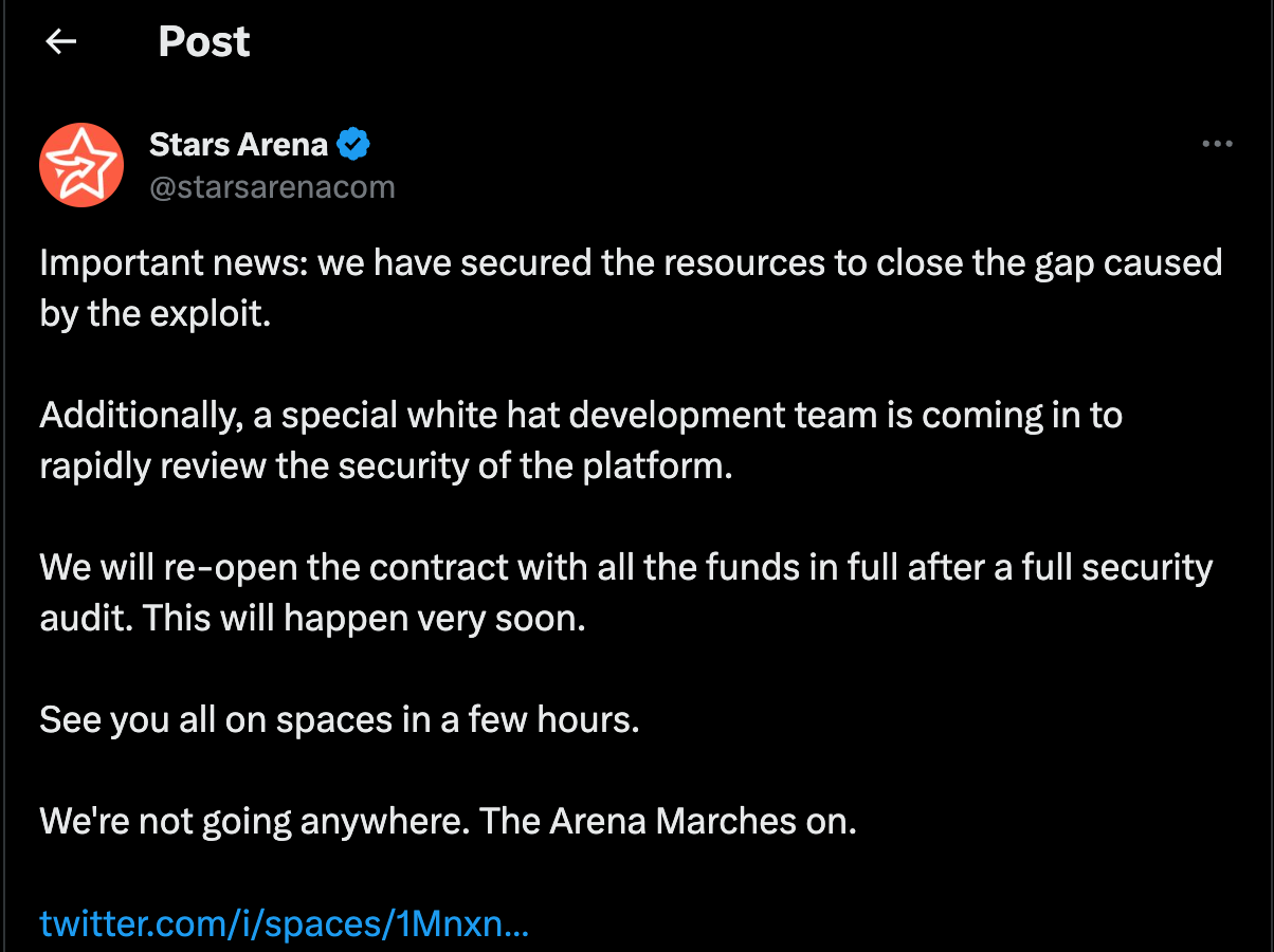 Stars Arena 攻击事件分析 - AntChain Open Labs | Blogs